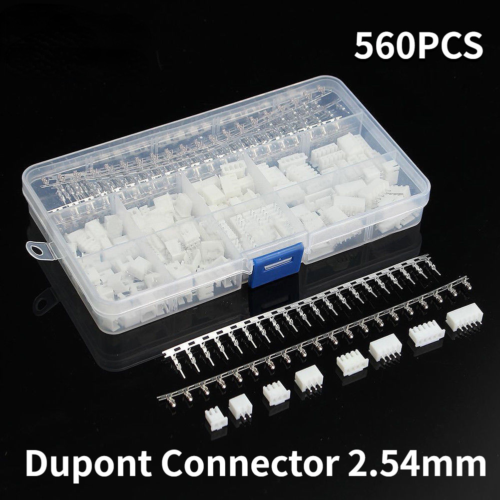 Jual SALE 560PCS Dupont Connector 2.54mm Jumper Wire Cable Pin Header Pin Housing and Male ...