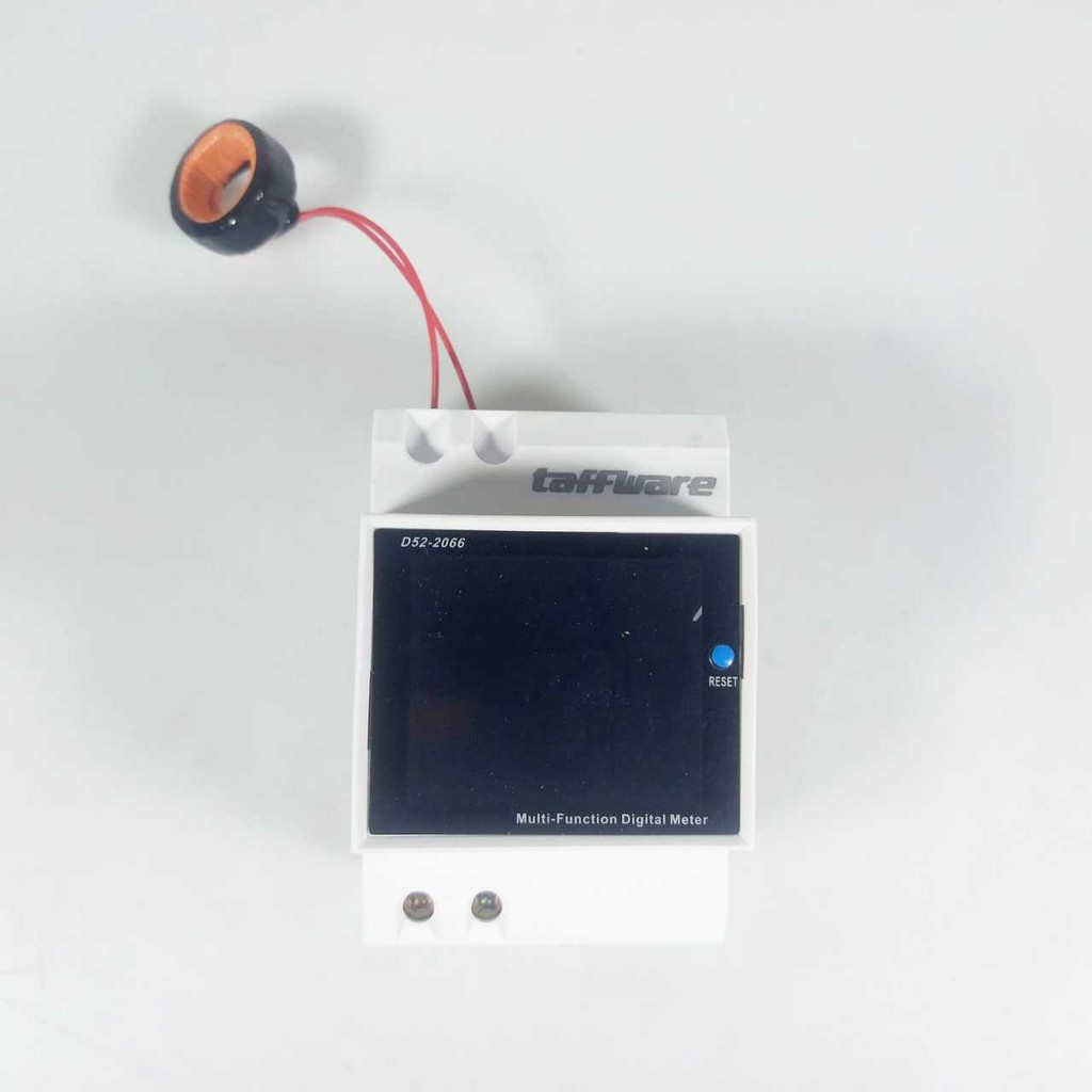 Jual Taffware Meteran Listrik Digital Display Din Rail Single 300V ...