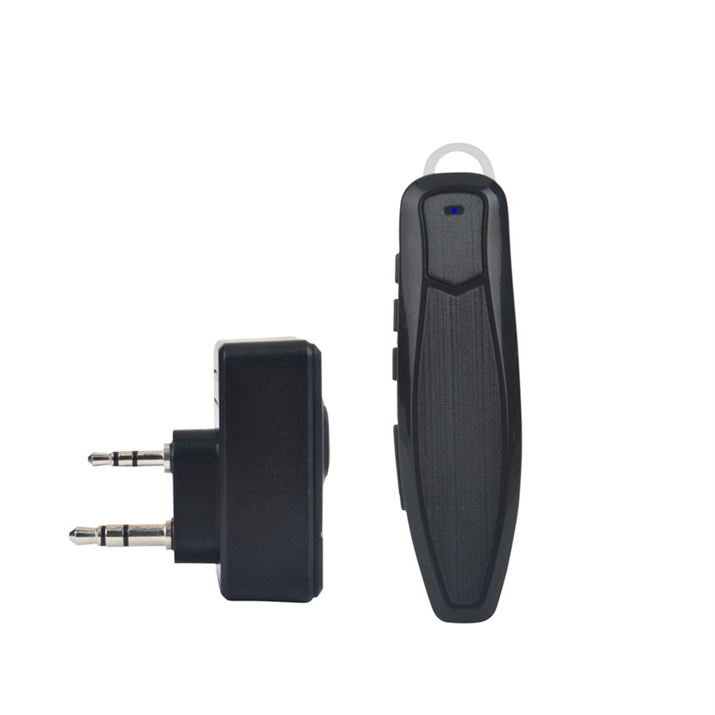 Jual Beauty Walkie Talkie Wireless Bluetooth PTT Headset Earpiece Hands ...