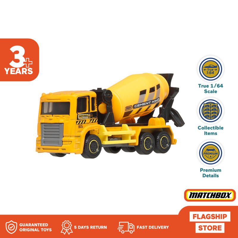 Jual Matchbox Working Rigs MBX Cement King - Mainan Mobil Balap ...
