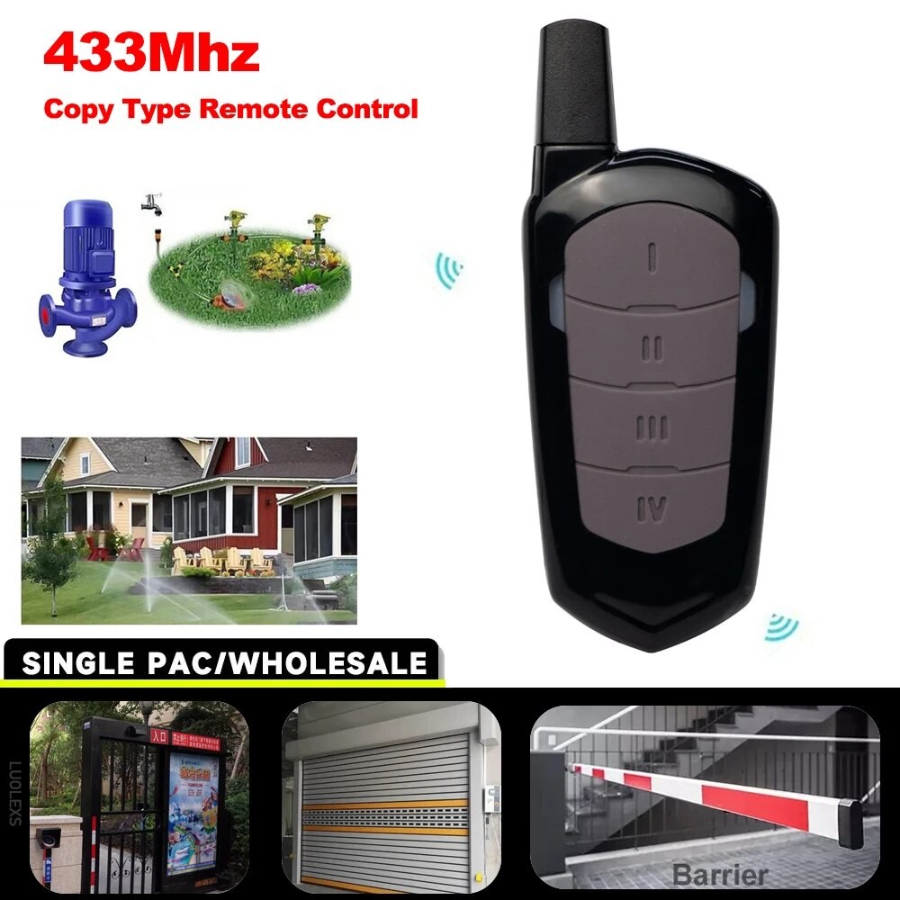 Jual Garage Remote Control Duplicator 433Mhz Gate Door Commands Opener ...