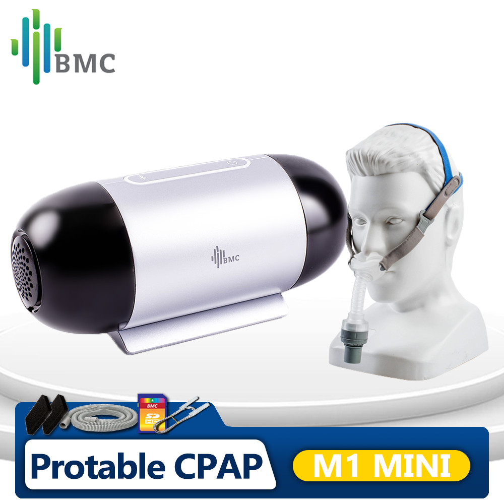 Jual BEST SELLER BMC Protable Mini Auto CPAP Machine Bluetooth APAP ...