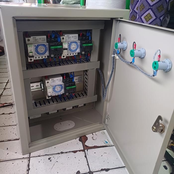 Jual Panel Ac 3 Output Panel Timer Ac 3 Output Panel Jadi | Shopee ...