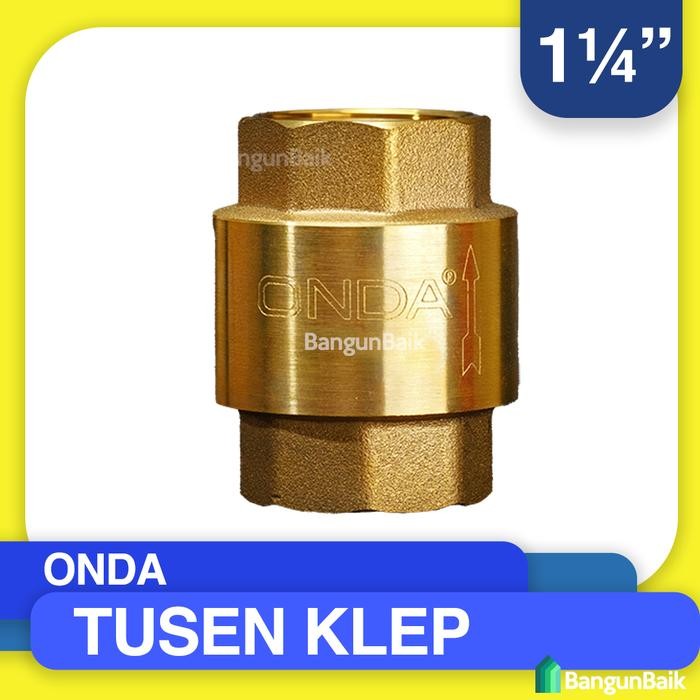 Jual Tusen Klep 1 1/4 Inch ONDA Foot Valve 1 1/4" / Sambungan Pompa Air ...