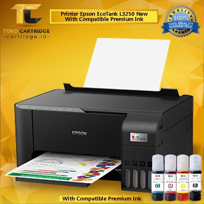 Jual PRINTER EPSON ECOTANK L3250 L3256 L3550 L3551 WIFI ALL-IN-ONE (PRINT - SCAN - COPY) NEW ...