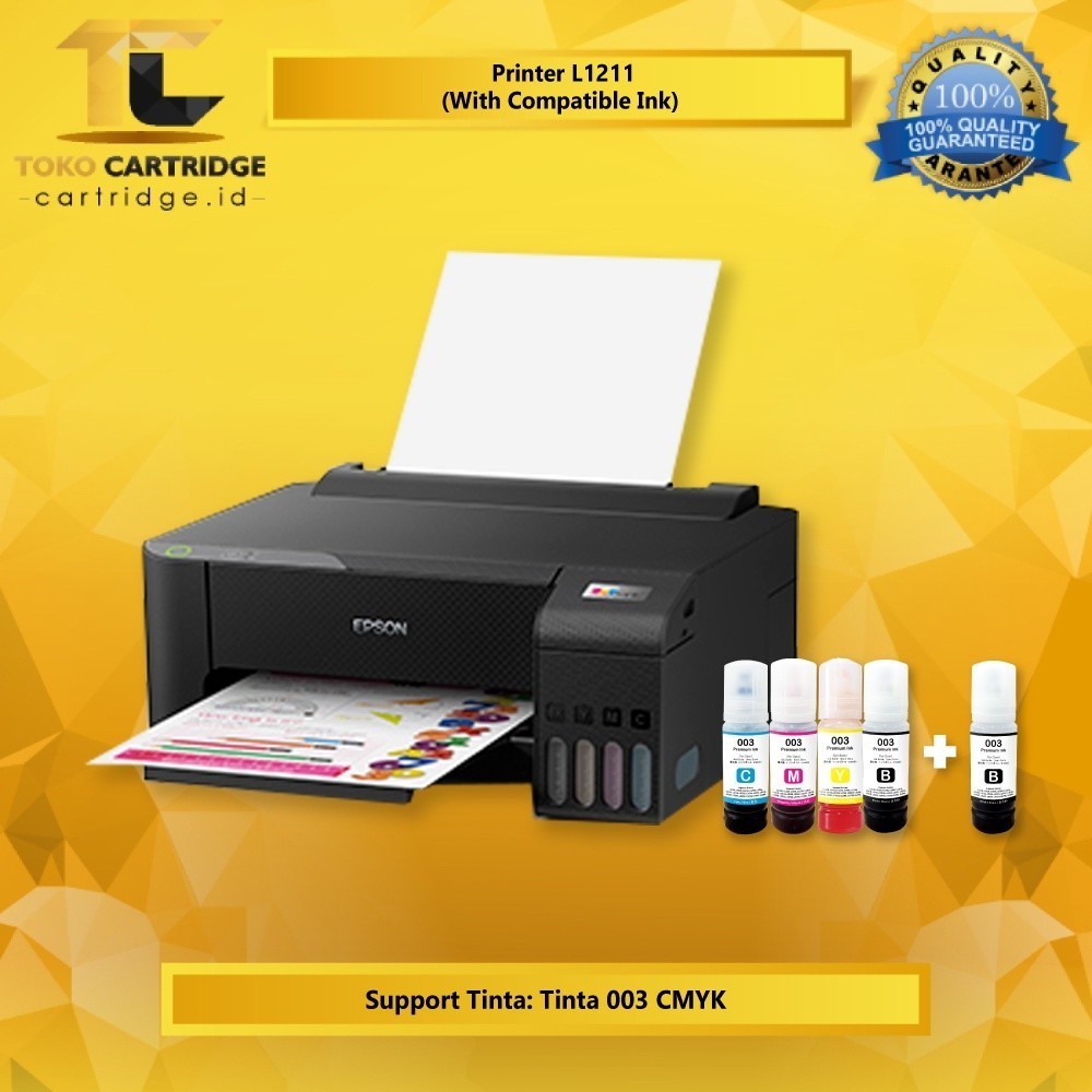 Jual PRINTER EPSON ECOTANK L1210 L 1210 NEW, PENGGANTI EPSON L1110 ...