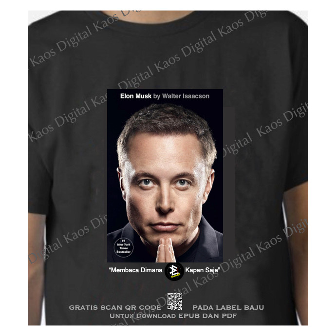 Jual Elon Musk Walter Isaacson (Kaos Digital) | Shopee Indonesia