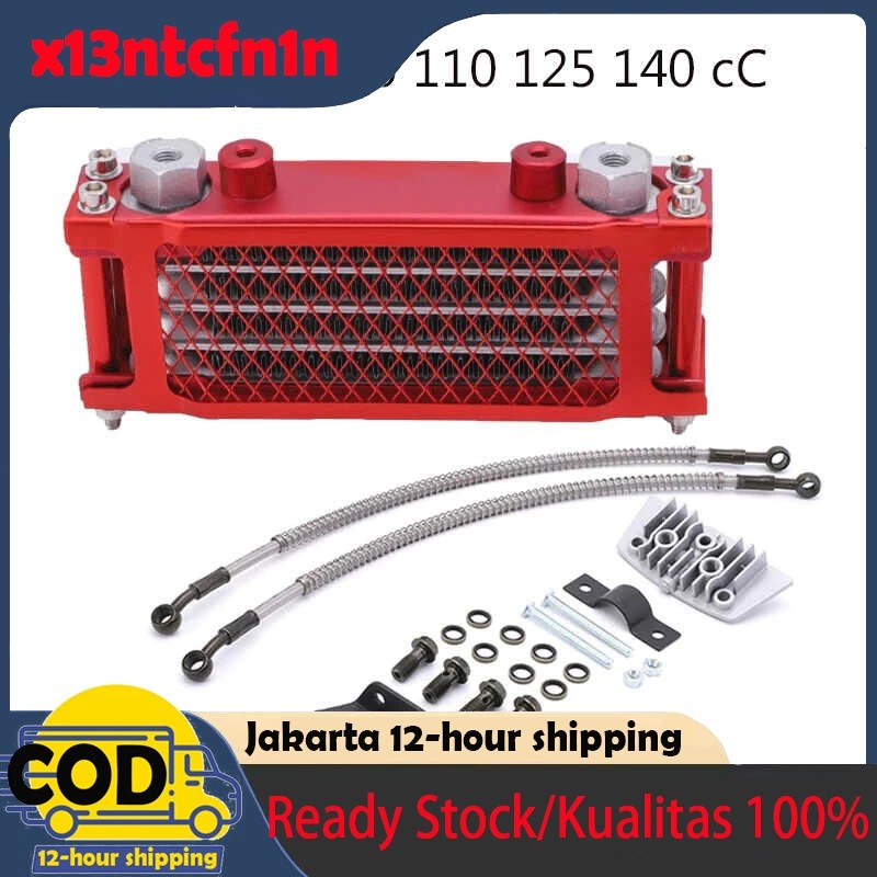 Jual Universal Cooling Radiator Motorcycle Engine Oil Cooler for ...
