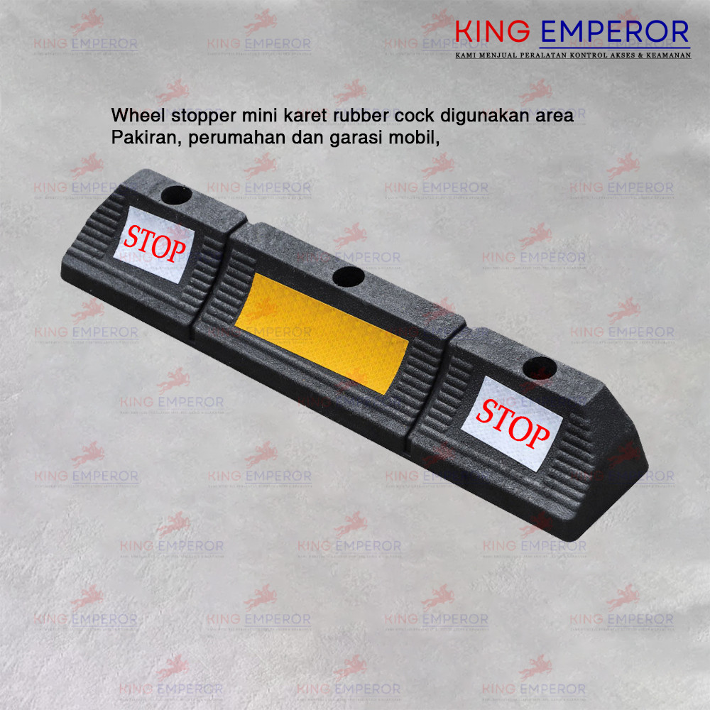 Jual Ruparupa Craft Rubber Wheel Stopper Stop Block Parking / Karet ...