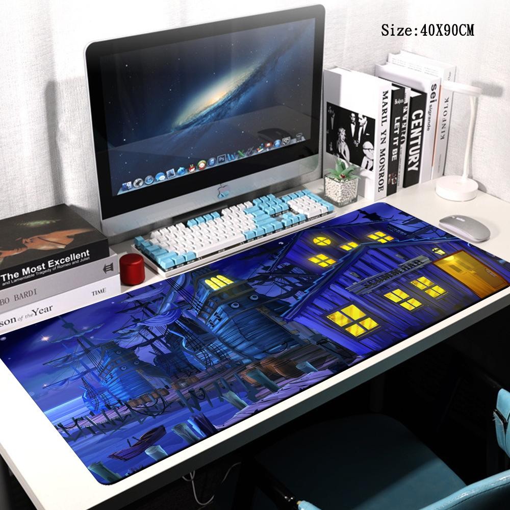 Jual Gaming Mouse Pad Monkey Island Xxl Keyboard Gamer Cabinet Mat Mats ...