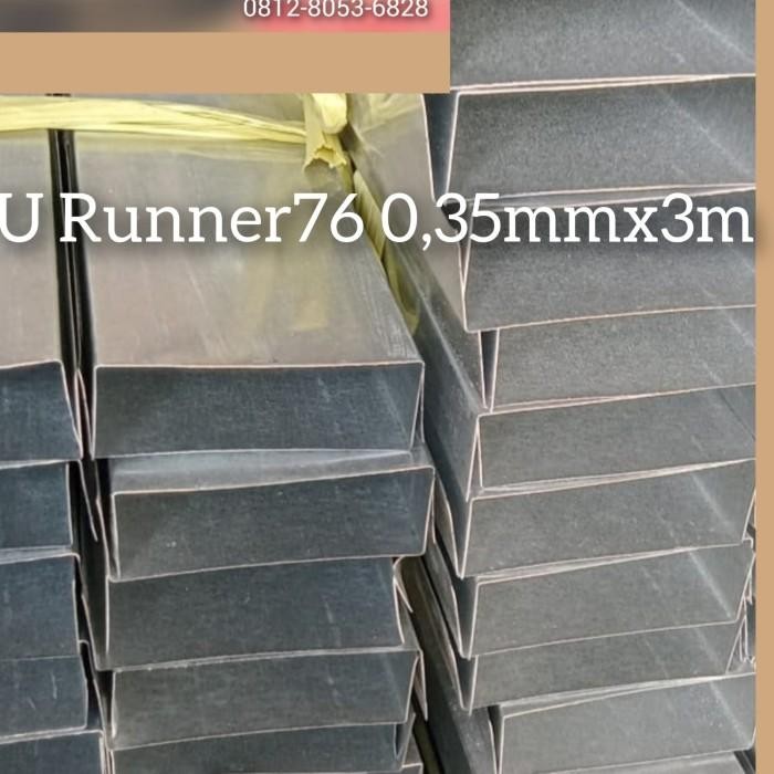 Jual PrioritasKamiCepatKirim, U RUNNER 76 / METAL RUNER 0,35MM/ RANGKA ...