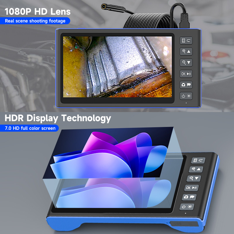 Jual 7 Inch Ips Screen Endoscope Hd1080P Single Dual Triple Hd1920 5Mp ...