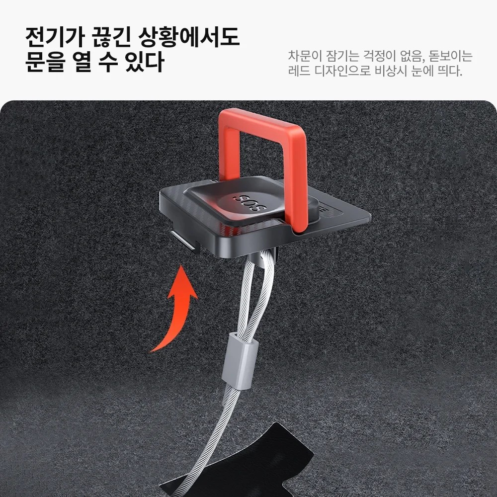 Jual Suitable for Tesla Model Y/3 Rear Physical Door Lock Mechanical ...