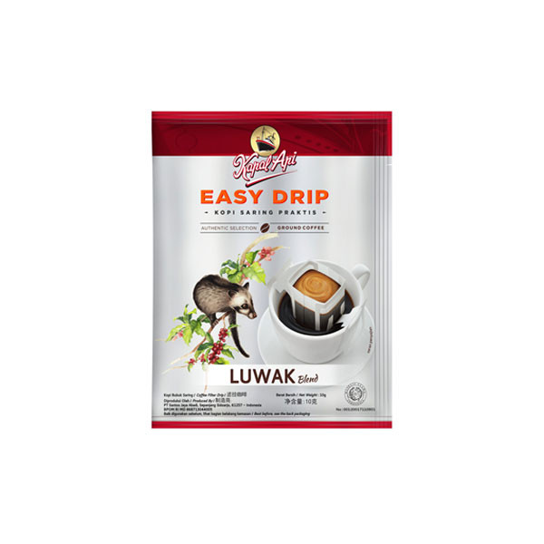 Jual KAPAL API LUWAK BLEND EASY DRIP ISI 5 SACHET X 10 GR | Shopee ...