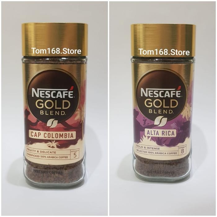 Jual NESCAFE GOLD BLEND ALTA RICA / CAP COLOMBIA - ORIGINAL & READY ...