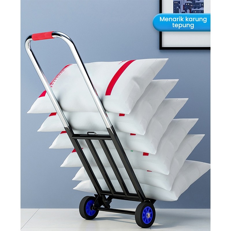 Jual Trolley Beli Makanan dan Belanja Trolley 80 kg / 100 kg / 120 ...