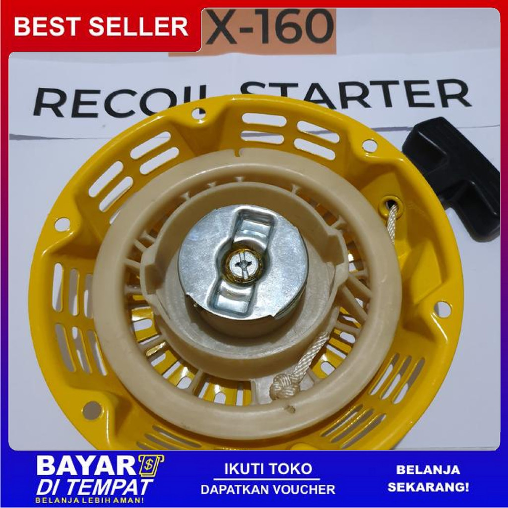 Jual FREE ONGKIR RECOIL STARTER MESIN HONDA GX 160 KUKU BESI TARIKAN MESIN GX 200 5-7 PK BISA ...