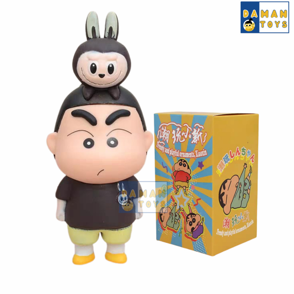 Jual Crayon Shinchan x Labubu Shin chan | Shopee Indonesia