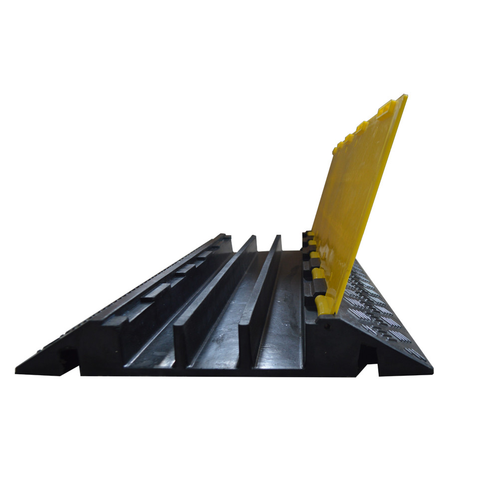 Jual 1 Pack 3 Channels Cable Protectors Ramp Heavy Duty Cable Cover ...