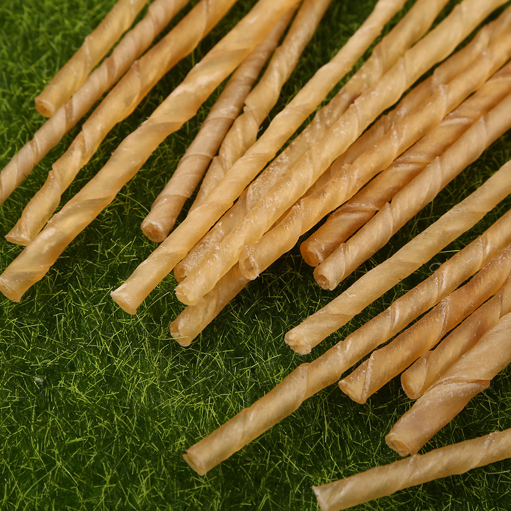Jual 20 Pcs Dog Chews Sticks Dog Treat Chew Sticks Puppy Teething ...