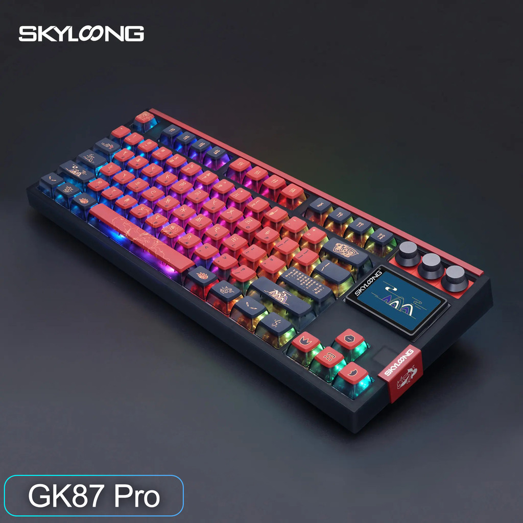 Jual Skyloong Gk87 Pro 3-Mode Wireless Mechanical Keyboard 8000Hz Hot ...