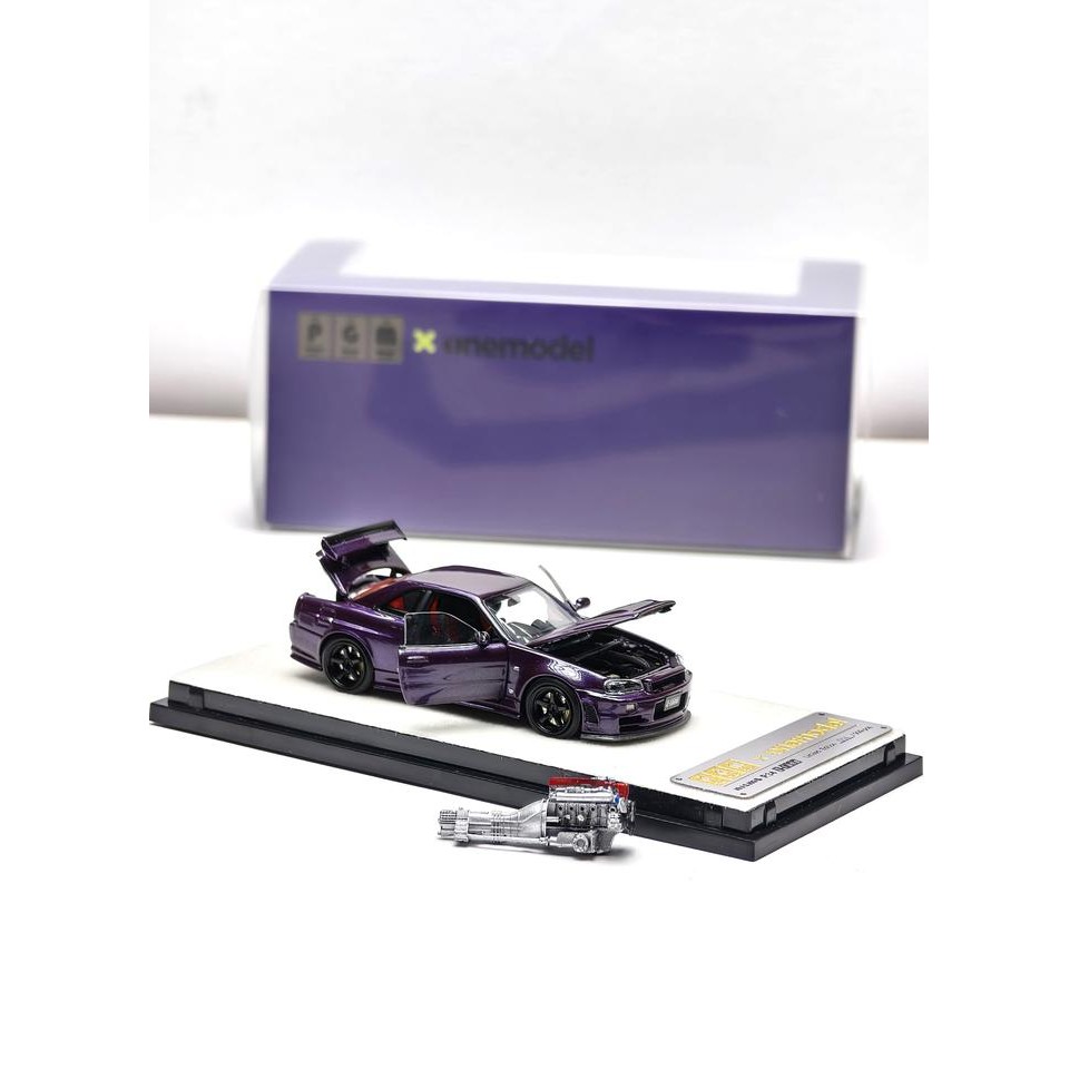 Jual PGM x OneModel Nissan GT-R R34 Z-TUNE JDM Display Engine Deluxe ...