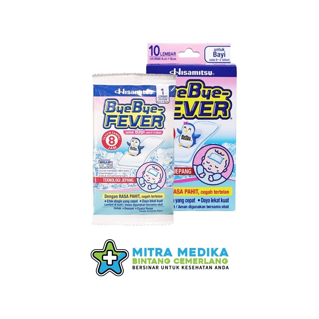 Jual BYE BYE FEVER KOMPRESS PENURUN DEMAM UNTUK BAYI 1 BOX | Shopee ...