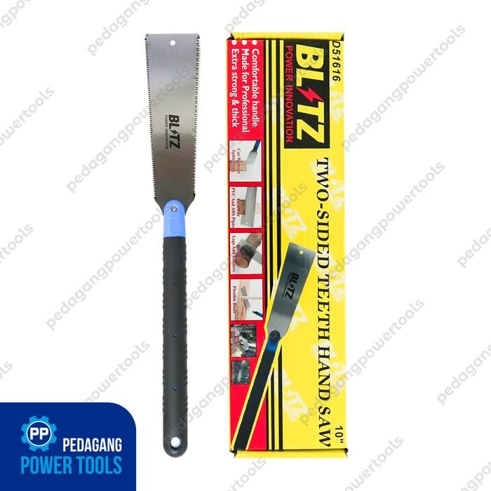 Jual PREMIUM BLITZ Gergaji Jepang 2 Sisi 10" Potong Kayu Double Edge ...