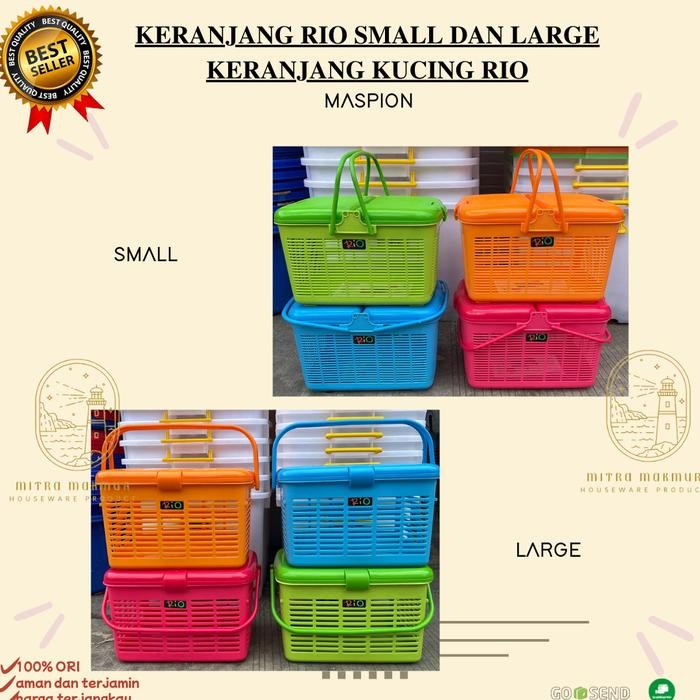Jual New!! Kerajang Rio S-L / Keranjang Kucing / Keranjang Serbaguna ...