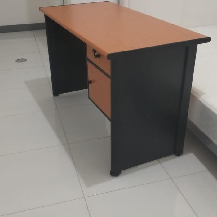 Jual Meja Kantor Meja Tulis Meja 1/2 Biro Meja Kerja Setengah Biro | Shopee Indonesia