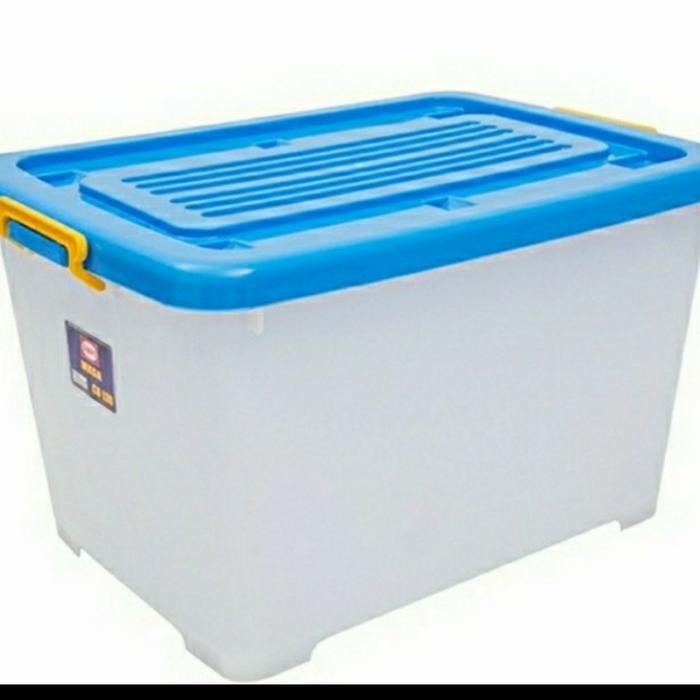 Jual Tujuh.Pelangi container box besar roda/ box kontainer 70 82 95 130 ...