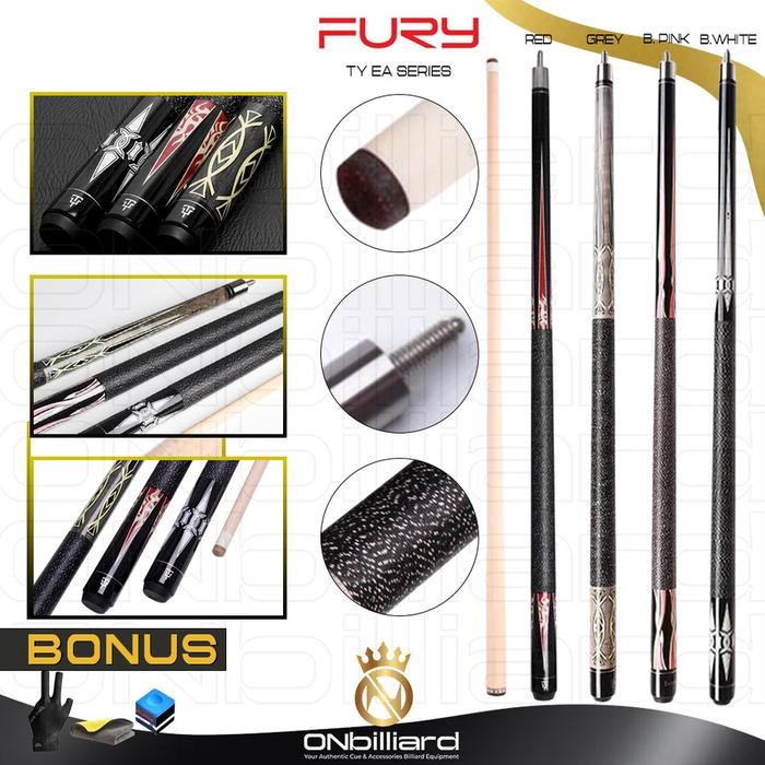 Jual Fury TY EA Cue Stick Stik Play Billiard Biliar Biliard Biliyar ...