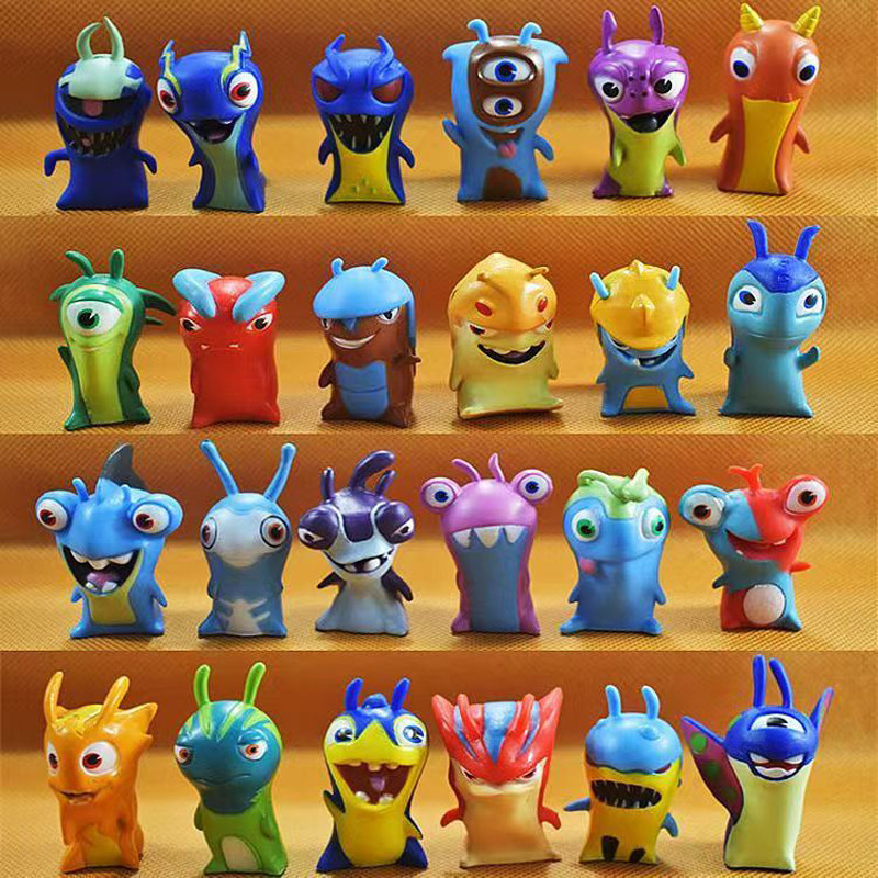 Jual 24Pcs Slugterra Slug Magic Beast Monster Kawaii Cute Anime ...