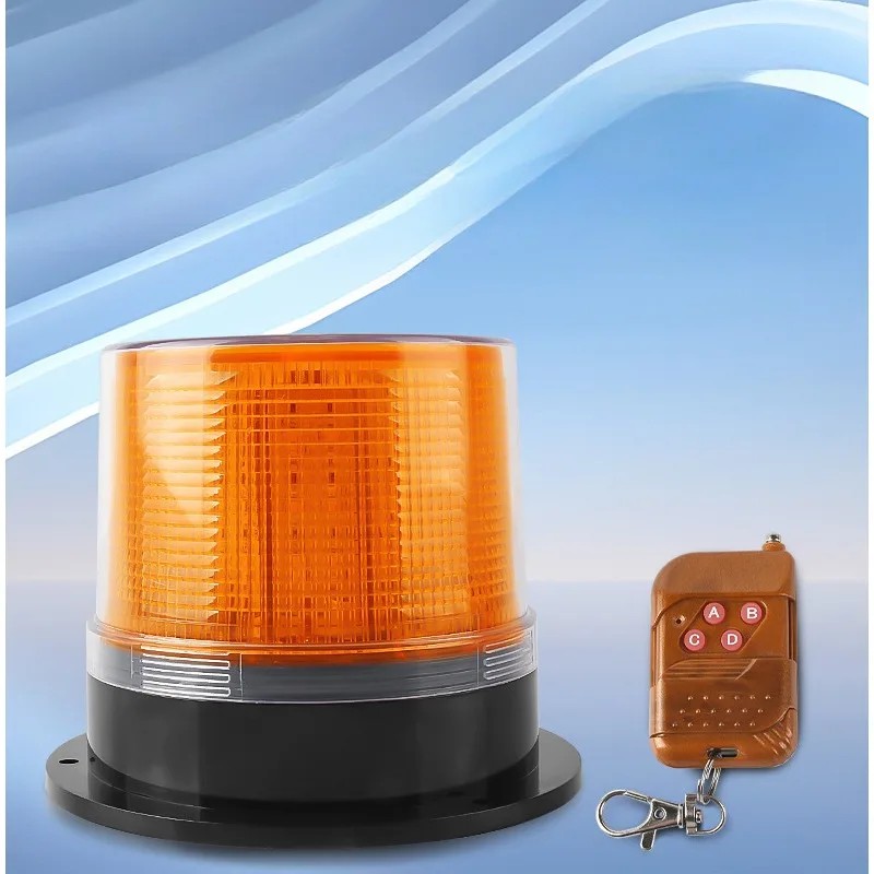 Jual Solar Warning Light Explosion Flashing Light Magnetic Base Suction ...