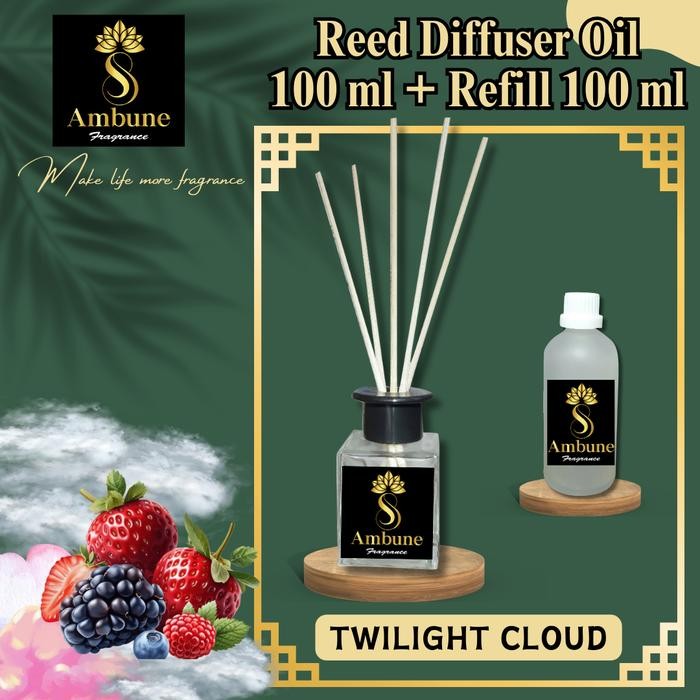 Jual Twilight Cloud Reed Diffuser 100 ml + Refill 100 ml | Shopee Indonesia