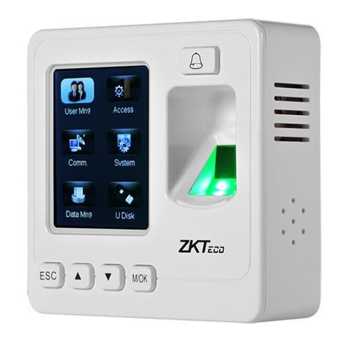 Jual MESIN ABSENSI FINGERPRINT DAN ACCESS DOOR ZKTECO SF100 - NON RFID KABEL TERLARIS | Shopee ...