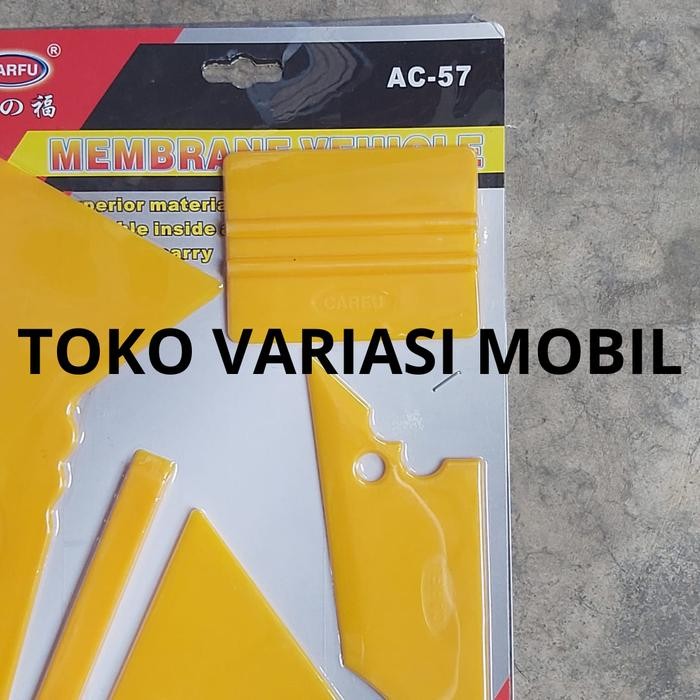 Jual Rakel Scrapper Alat Bantu Pasang Stiker Kaca Film Isi 6 Scrap Kaca ...