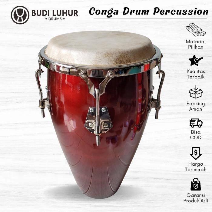 Jual PREMIUM Alat Musik Jazz Conga Tumba Quinto Bongo Drum Ukuran Mini ...