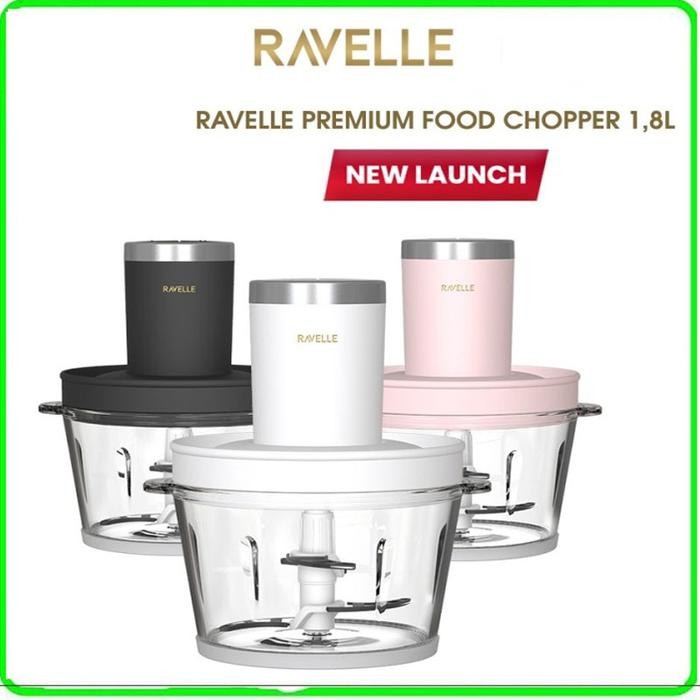 Jual CHOPPER RAVELLE Premium Food Chopper 1,8L - Penghalus Bumbu dan ...
