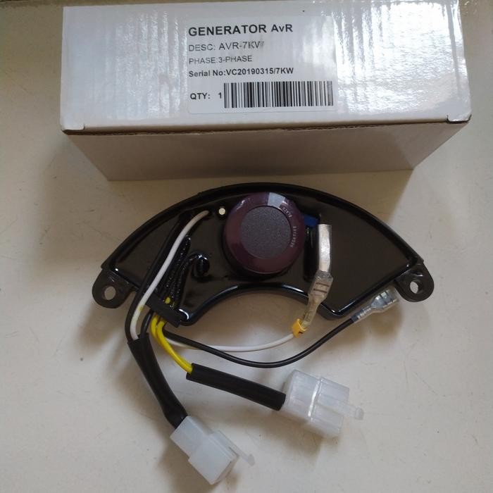 Jual Avr Bensin 7Kw 3 Phase 8 Kabel Avr Generator 7Kw | Shopee Indonesia