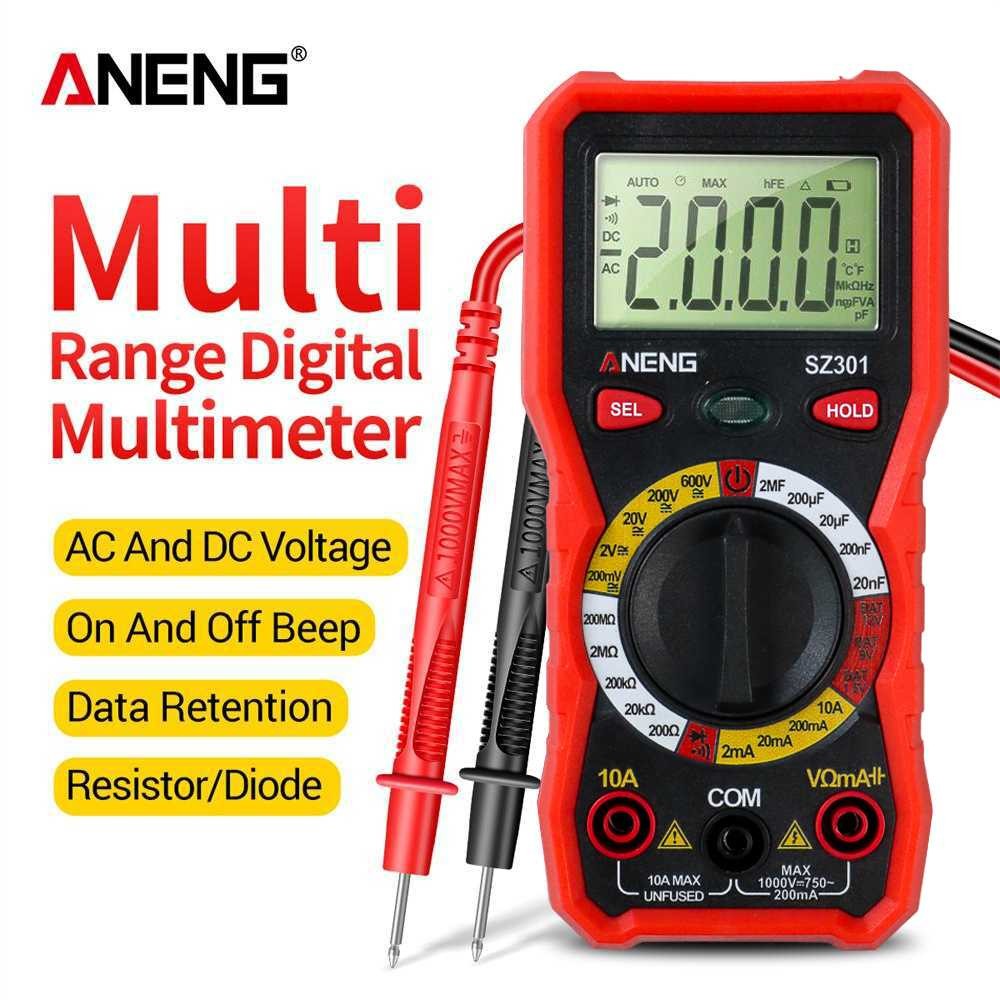 Jual NEW PRODUCT ANENG DIGITAL MULTIMETER MULTITESTER VOLTAGE TESTER ...