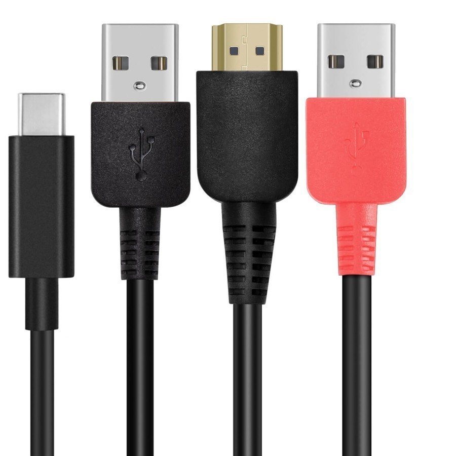 Jual Huion 3in1 Cable CB-05A for Kamvas Pen Display (CB-05A) | Shopee ...