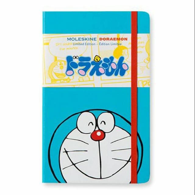 Jual Moleskine Doraemon Plain Notebook Limited Edition 774 | Shopee ...