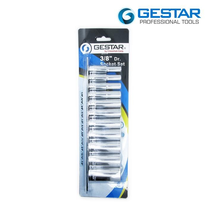 Jual Gestar-Set Mata Shock 3/8" Dr Deep Socket W/ Rail 11 Pcs (Sae 12Pt ...