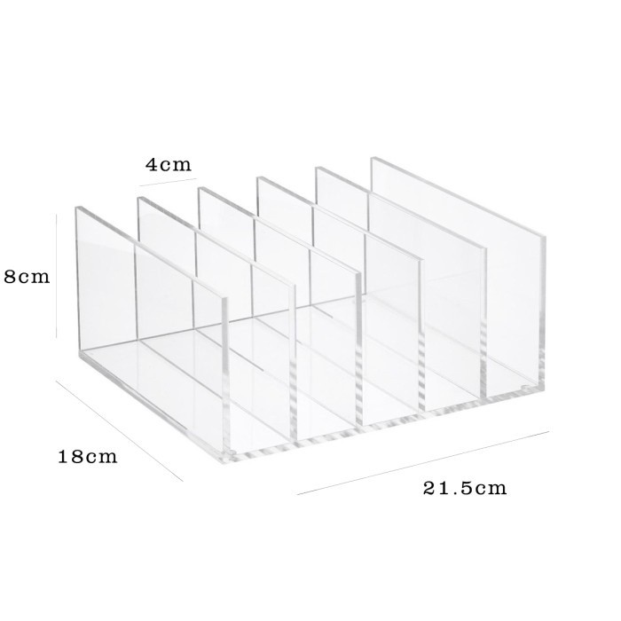 Jual Acrylic Book Divider - Stand Penahan Pembatas Sekat Buku Akrilik ...
