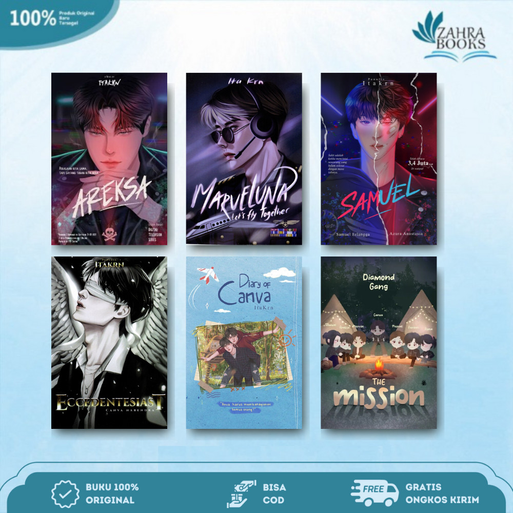 Jual DIAMOND GANG (Areksa / Marveluna / Eccedentesiast / Samuel / Diary ...