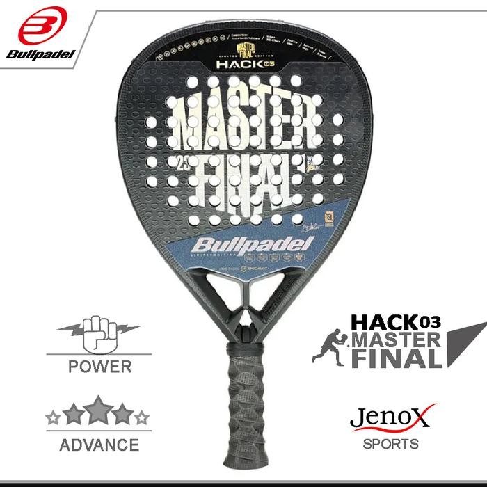 Jual Raket Padel Bullpadel Hack 03 Master Final Limited Edition 23 Best ...