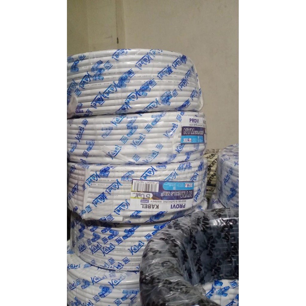 Jual Arius Provi Myvo Kabel Nym Kawat Tembaga Murah 3X2,5 Roll Rollan ...