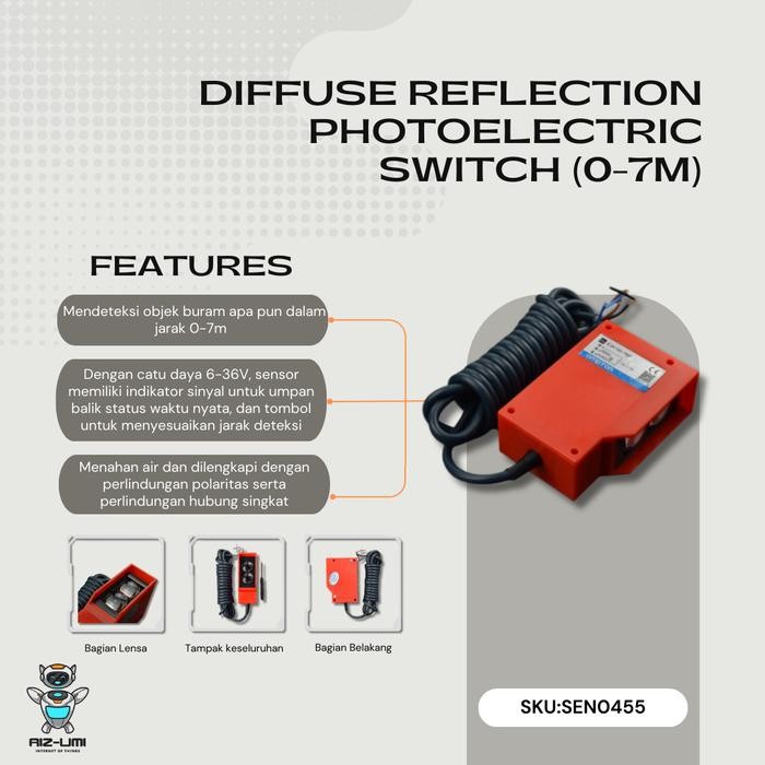 Jual Dfrobot Diffuse Reflection Photoelectric Switch (0-7M) | Shopee Indonesia