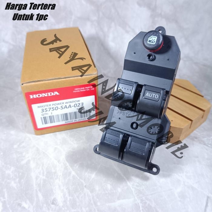 Jual PREMIUM Switch Saklar Power Window Honda CRV RD Gen 2 / Stream Th ...